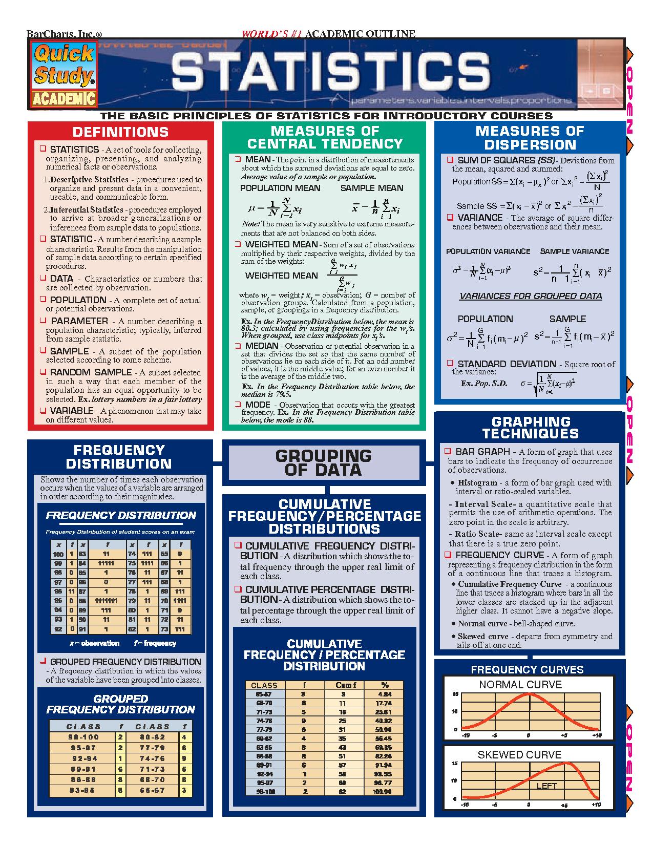 QS Statistics 1 