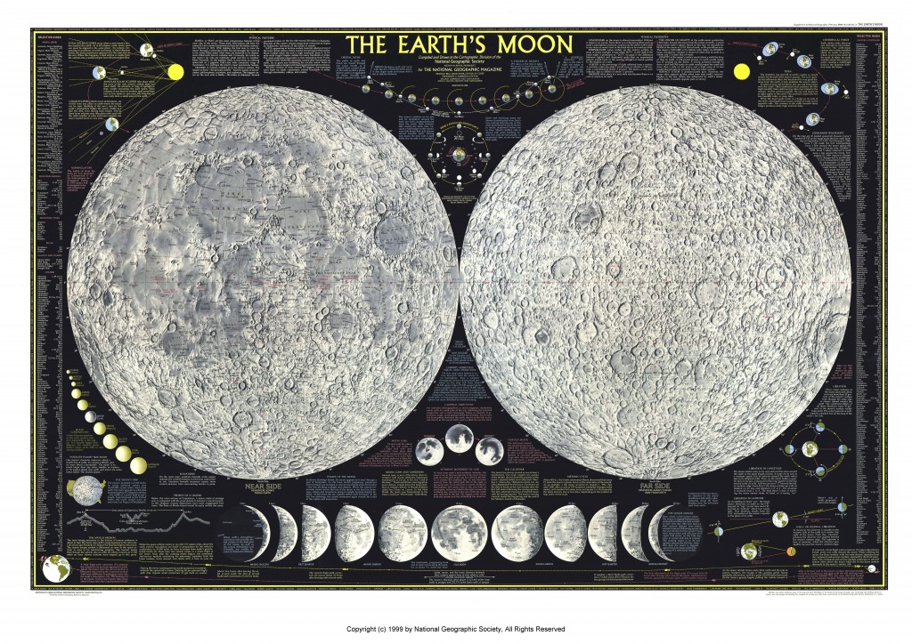 Moon World Map