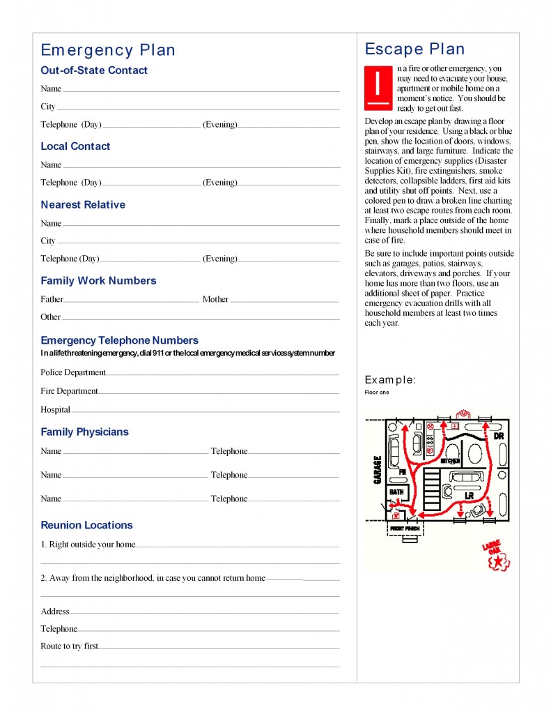 PS Emergency Preparedness Checklist (2) PS Emergency Preparedness Checklist (2)